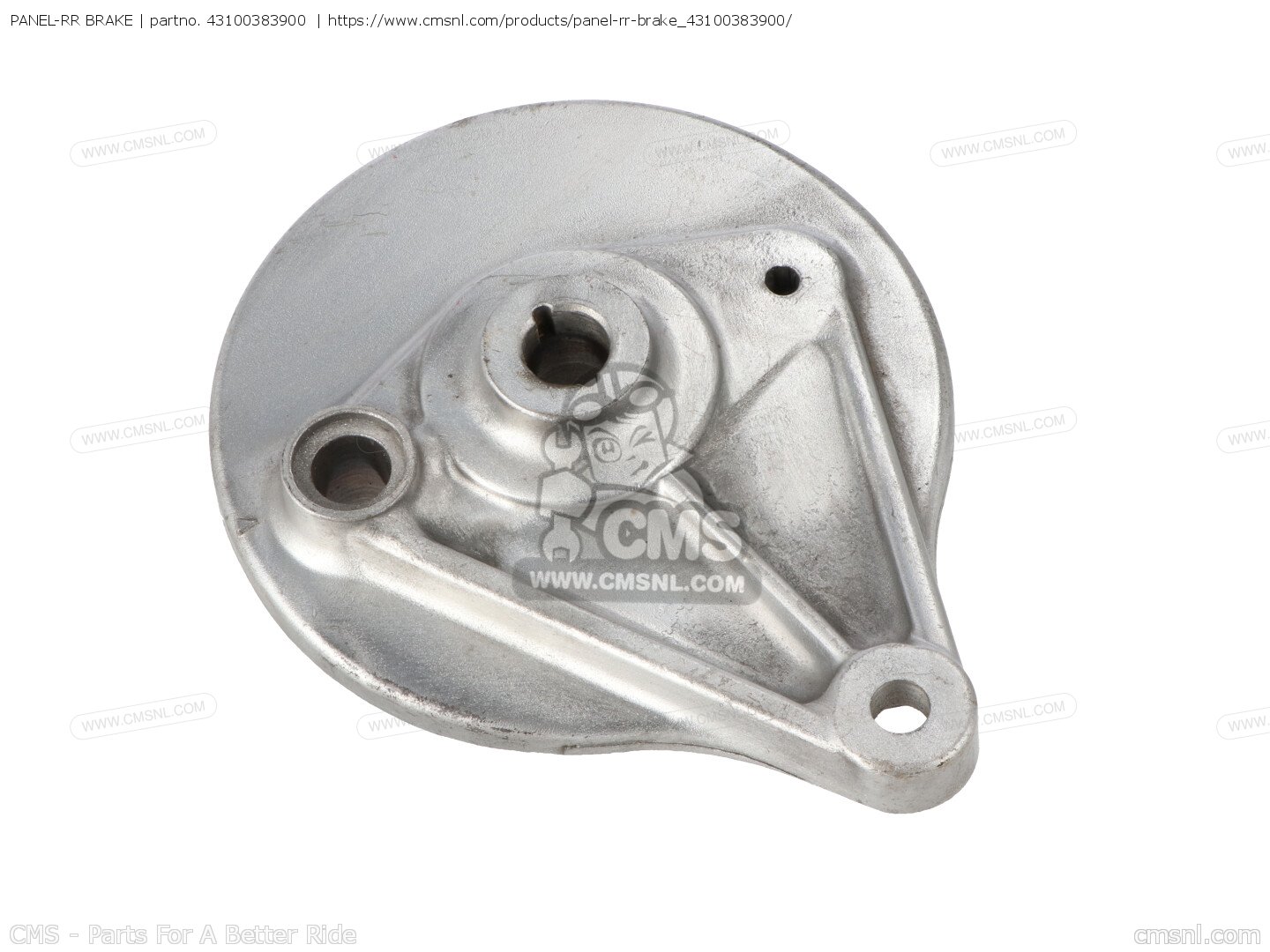 43100383900: PANEL-RR BRAKE Honda - buy the 43100-383-900 at CMSNL