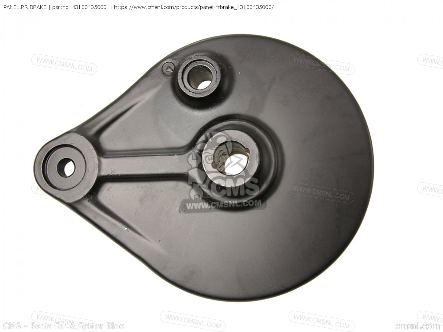43100435000: PANEL,RR.BRAKE Honda - buy the 43100-435-000 at CMSNL