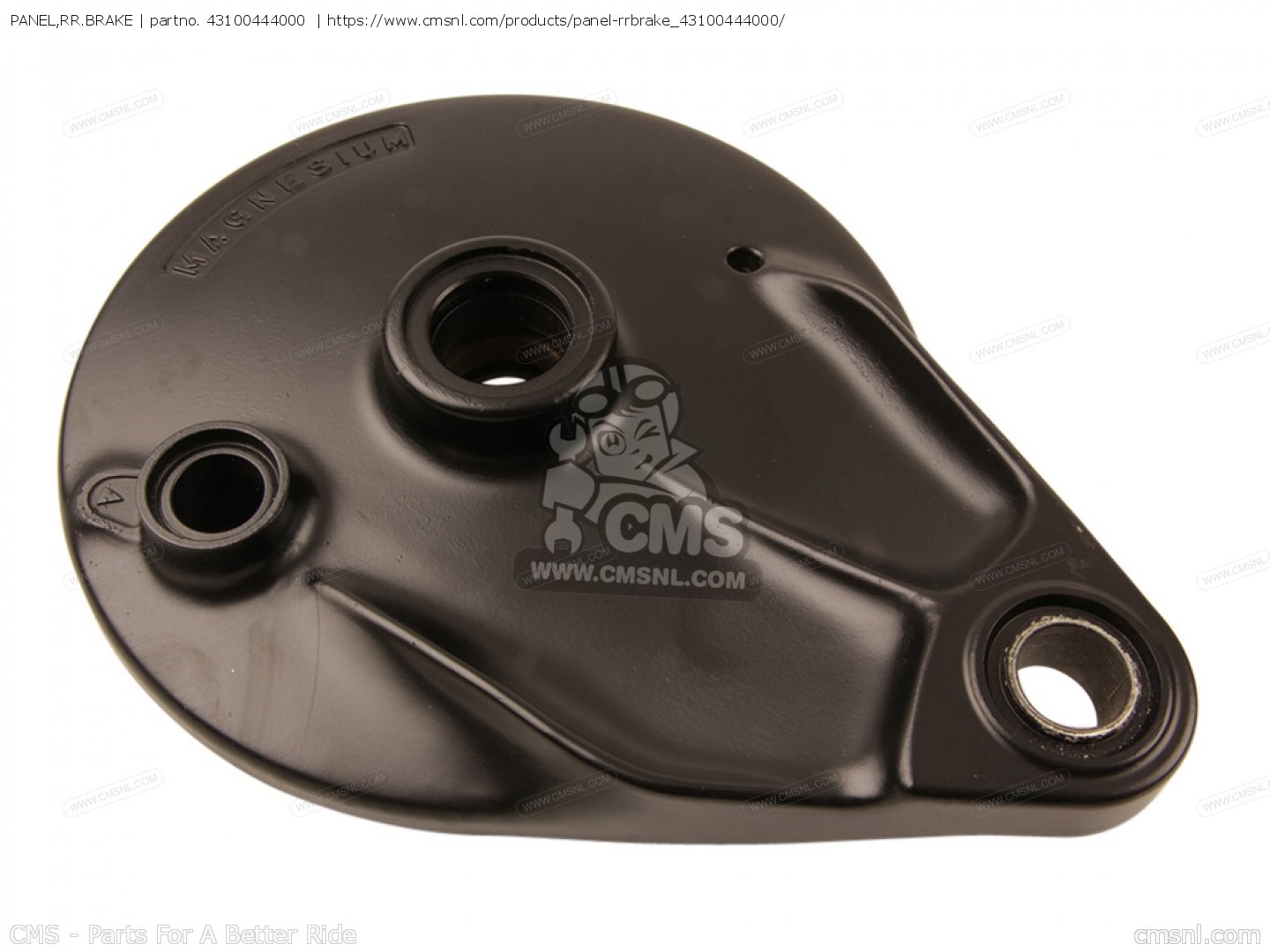 43100444000: PANEL,RR.BRAKE Honda - buy the 43100-444-000 at CMSNL