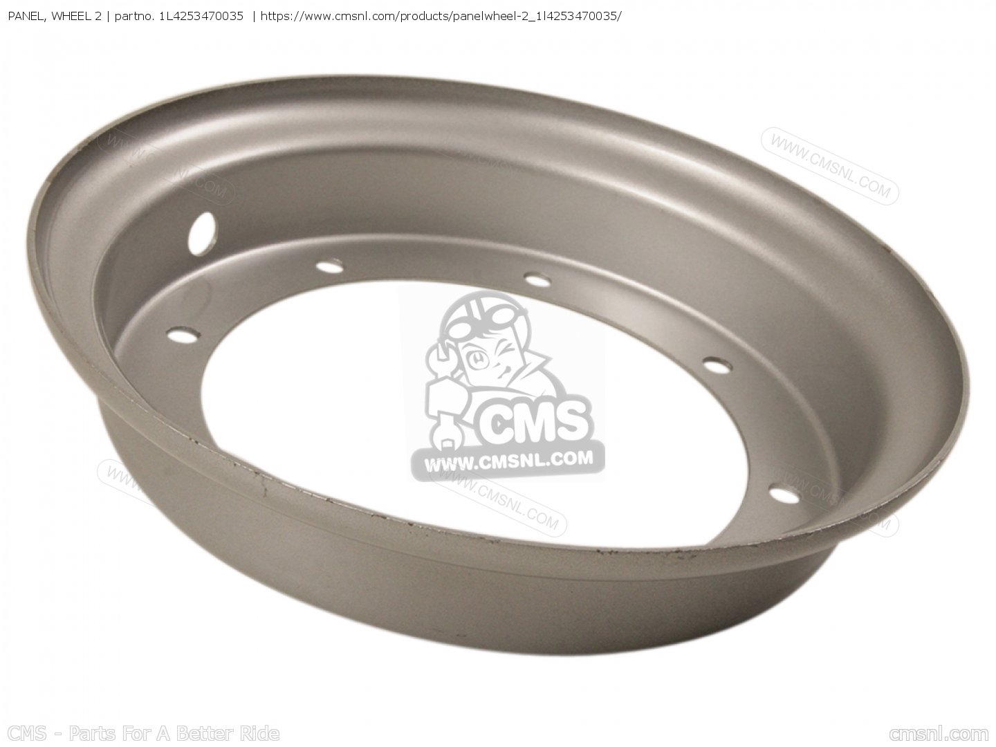 PANEL, WHEEL 2 for LB50PJ CHAPPY 1980-1982 - order at CMSNL