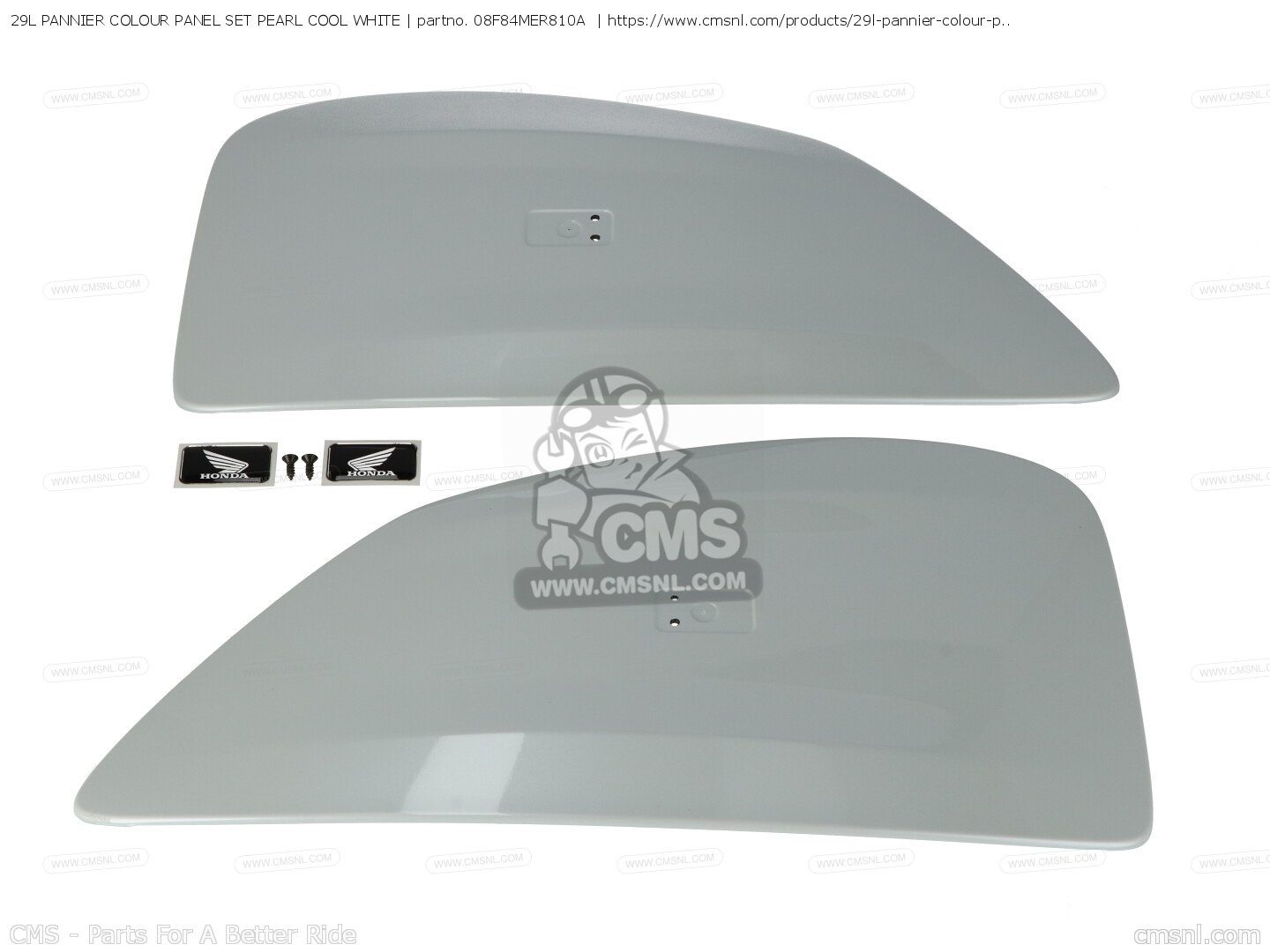 08F84MER810A: PANNIER COLOR PANEL Honda - buy the 08F84-MER-810A at CMSNL