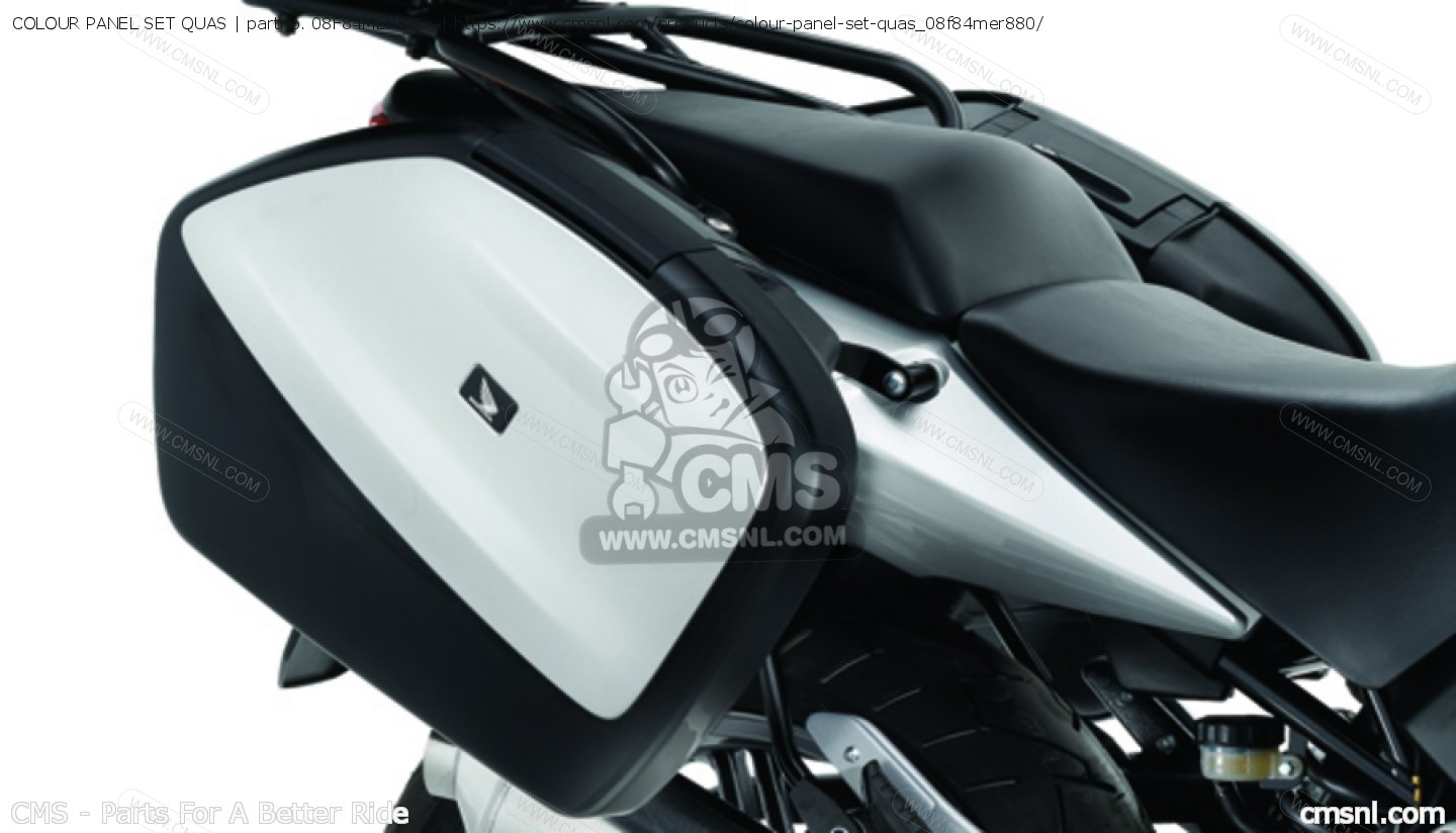 08F84MER880: Pannier Color Panel Honda - buy the 08F84-MER-880 at CMSNL