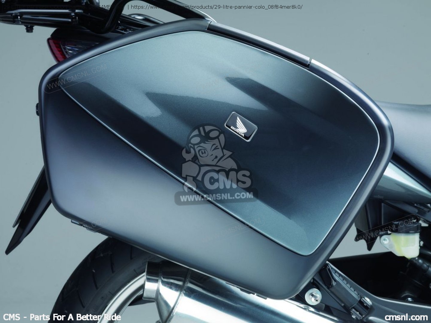 08F84MER8K0: Pannier Color Panel Honda - buy the 08F84-MER-8K0 at CMSNL