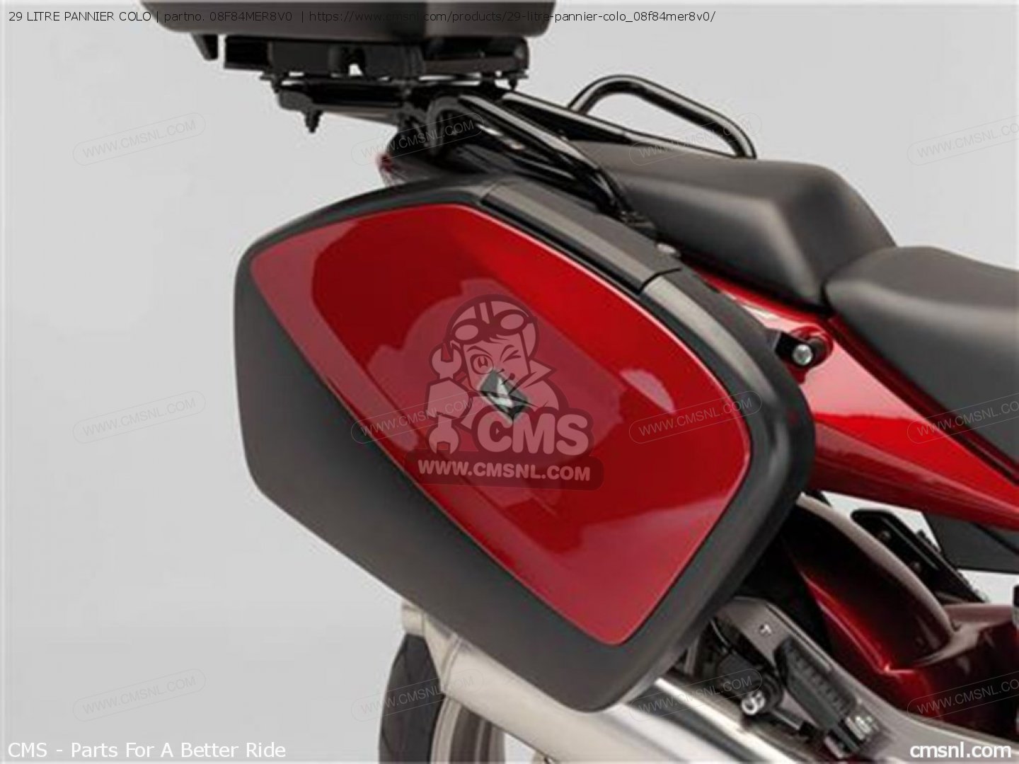 08F84MER8V0: Pannier Color Panel Honda - buy the 08F84-MER-8V0 at CMSNL
