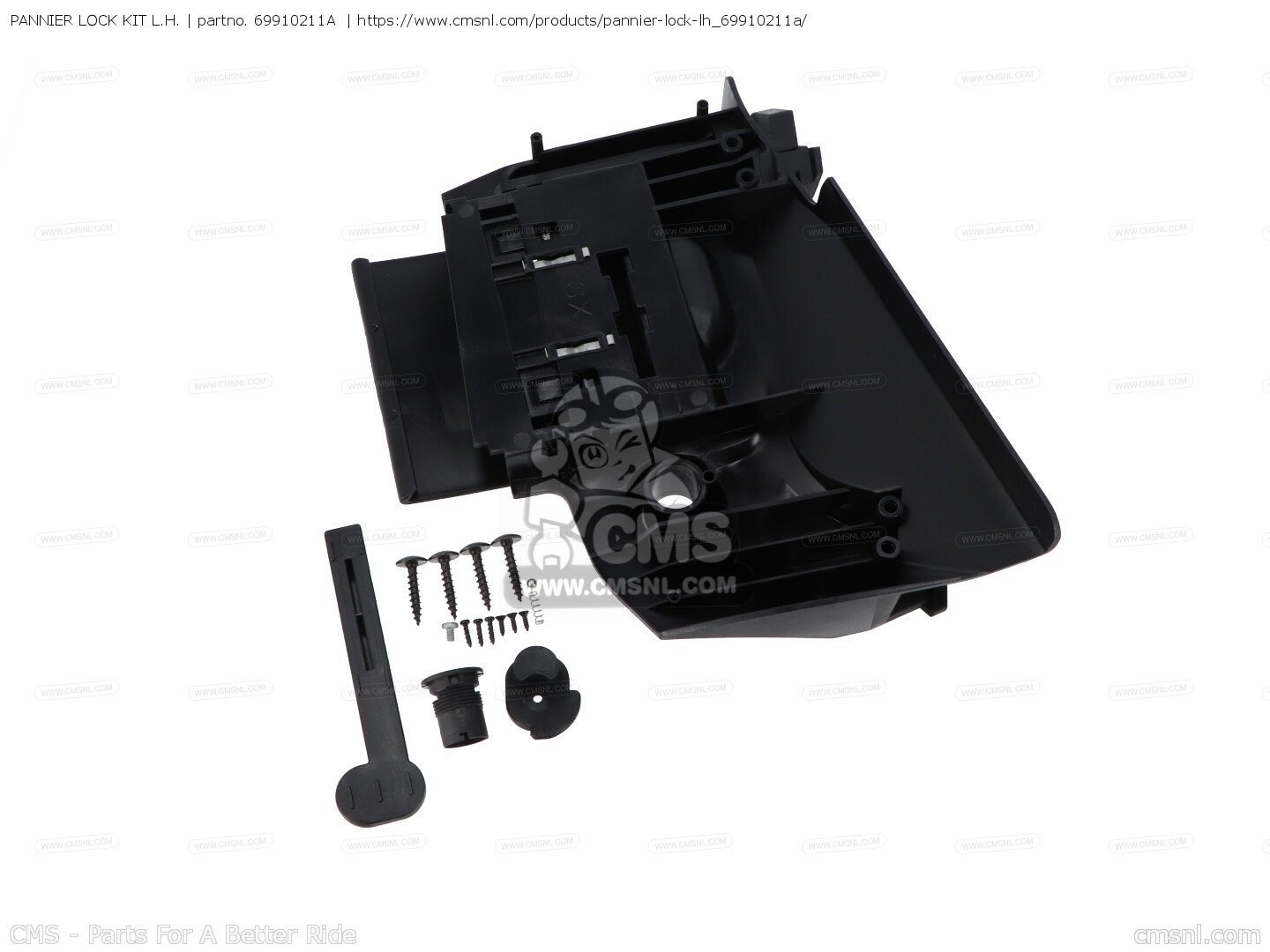 69910211A: Pannier Lock Kit L.h. Ducati - buy the 69910211A at CMSNL