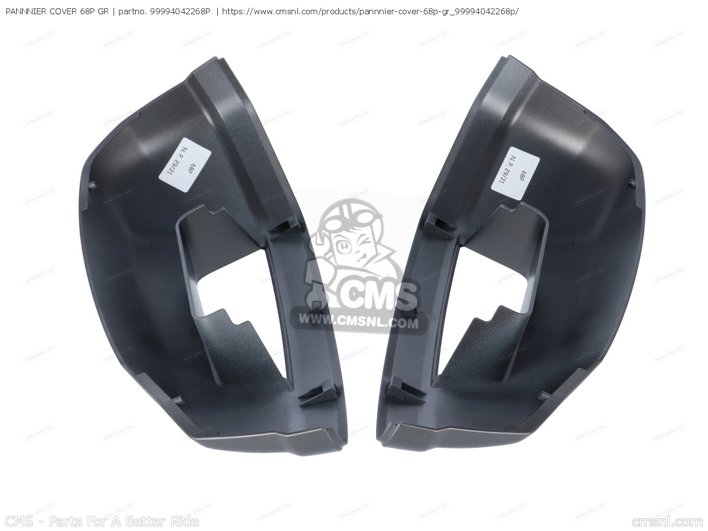 99994042268P: PANNNIER COVER 68P GR Kawasaki - buy the 99994042268P at ...