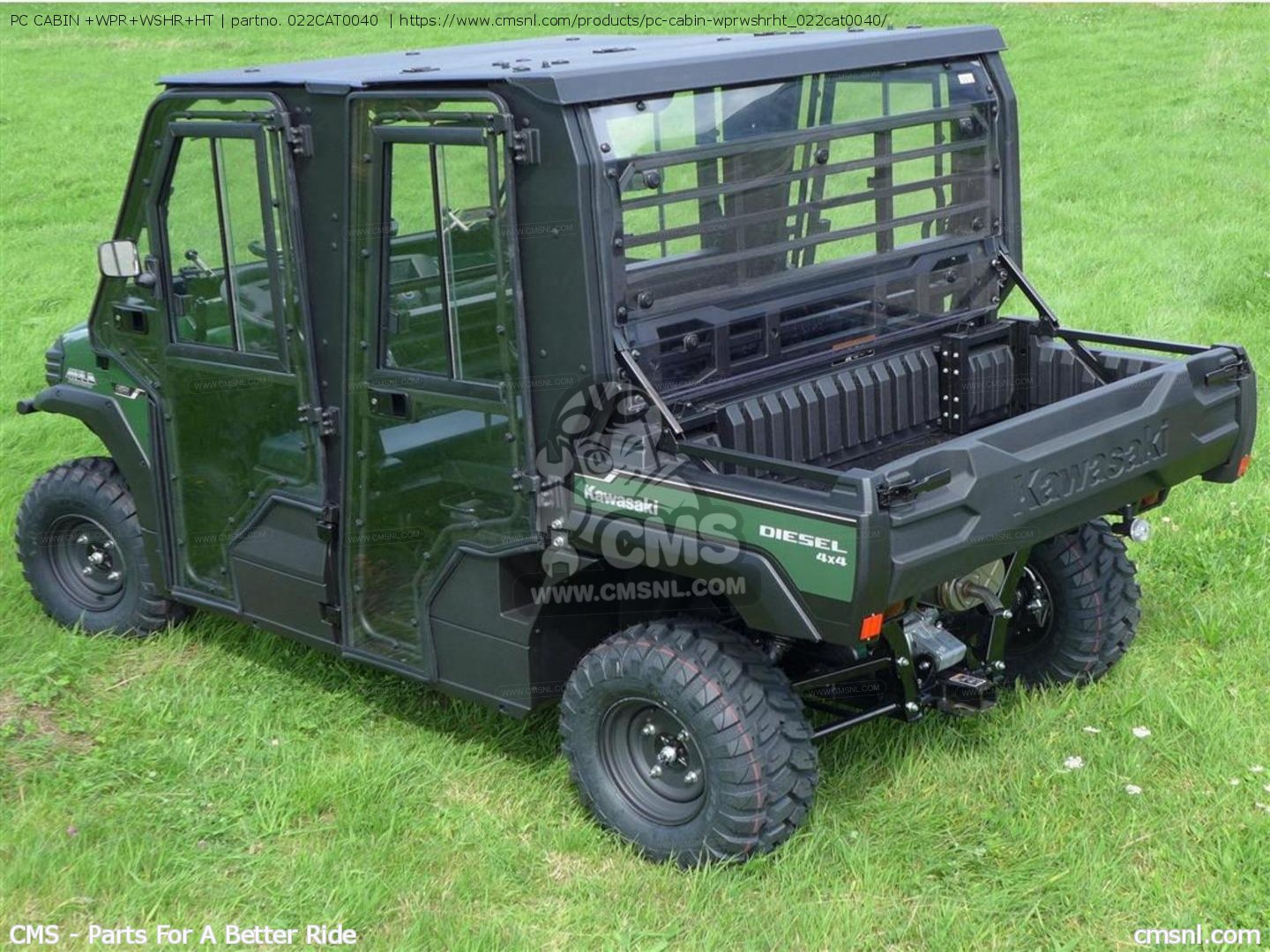 022CAT0040: PC CABIN +WPR+WSHR+HT Kawasaki - buy the 022CAT0040 at CMSNL