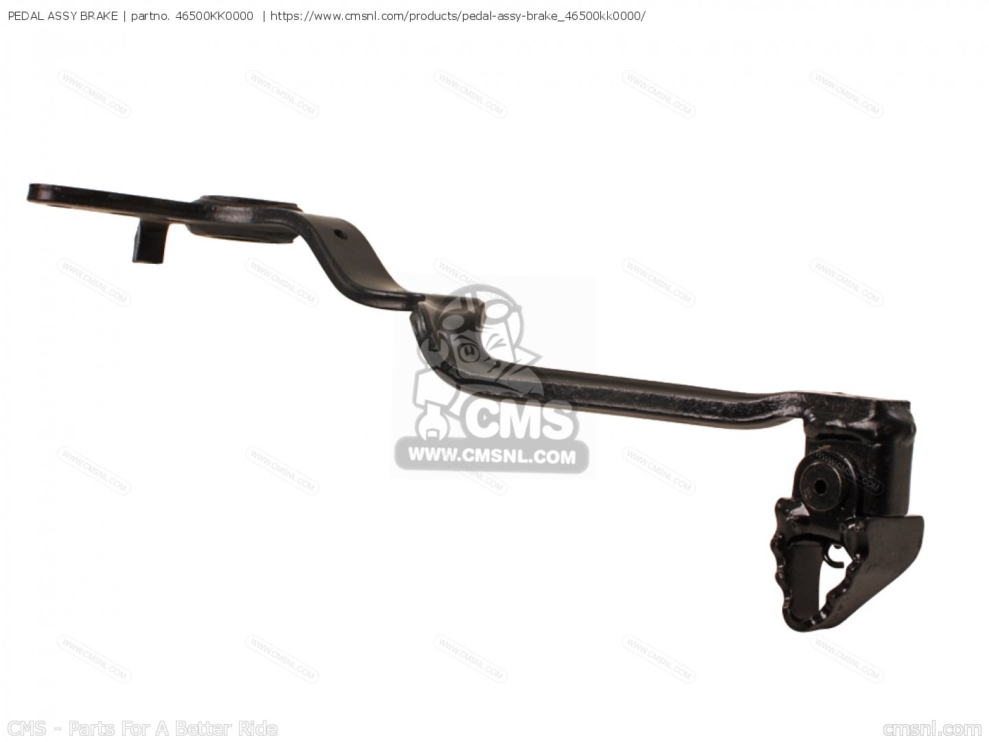PEDAL ASSY BRAKE pour Honda - commander à CMSNL