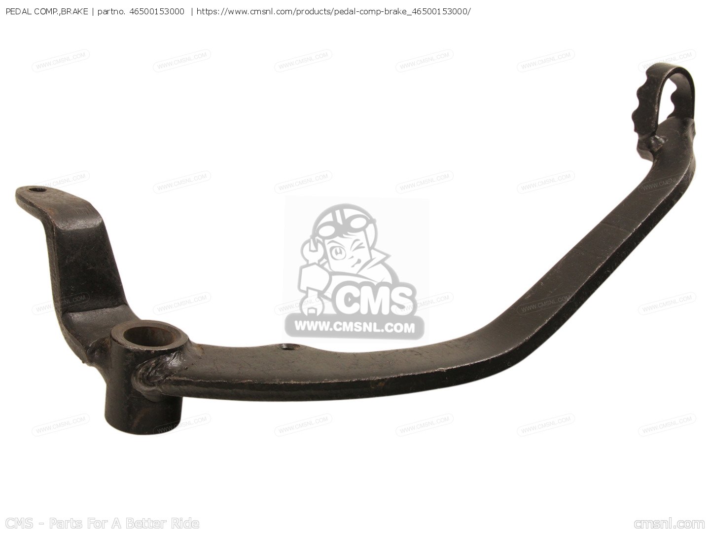 PEDAL COMP.,BRAKE for XR75 K4 1977 USA - order at CMSNL