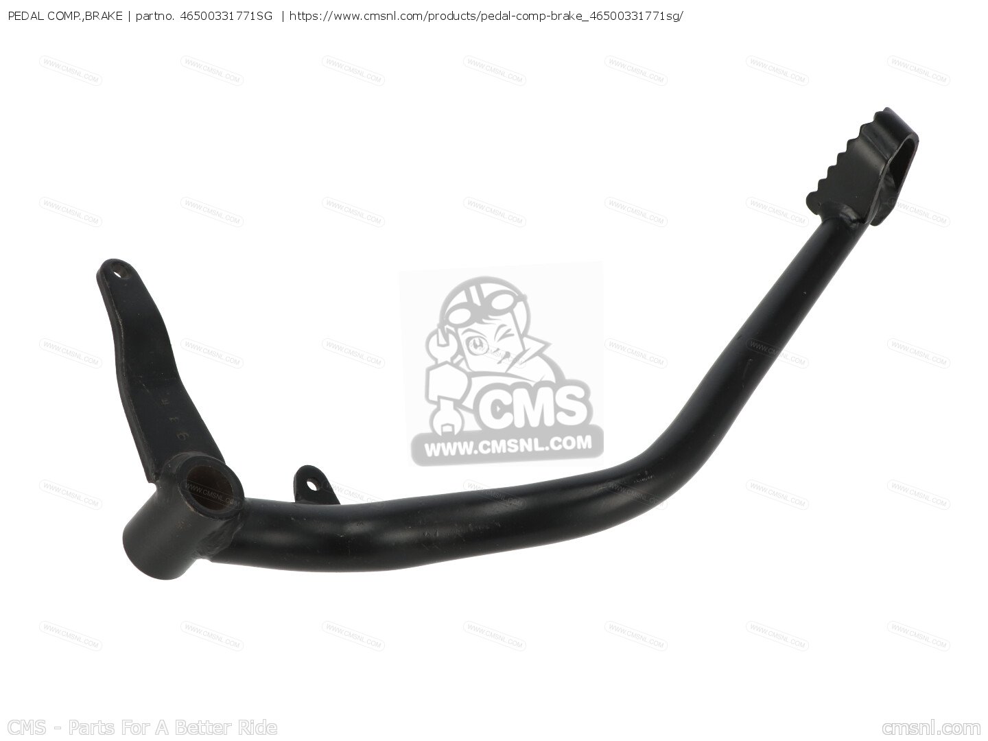 PEDAL COMP.,BRAKE for SL100 MOTOSPORT 1973 K3 USA - order at CMSNL