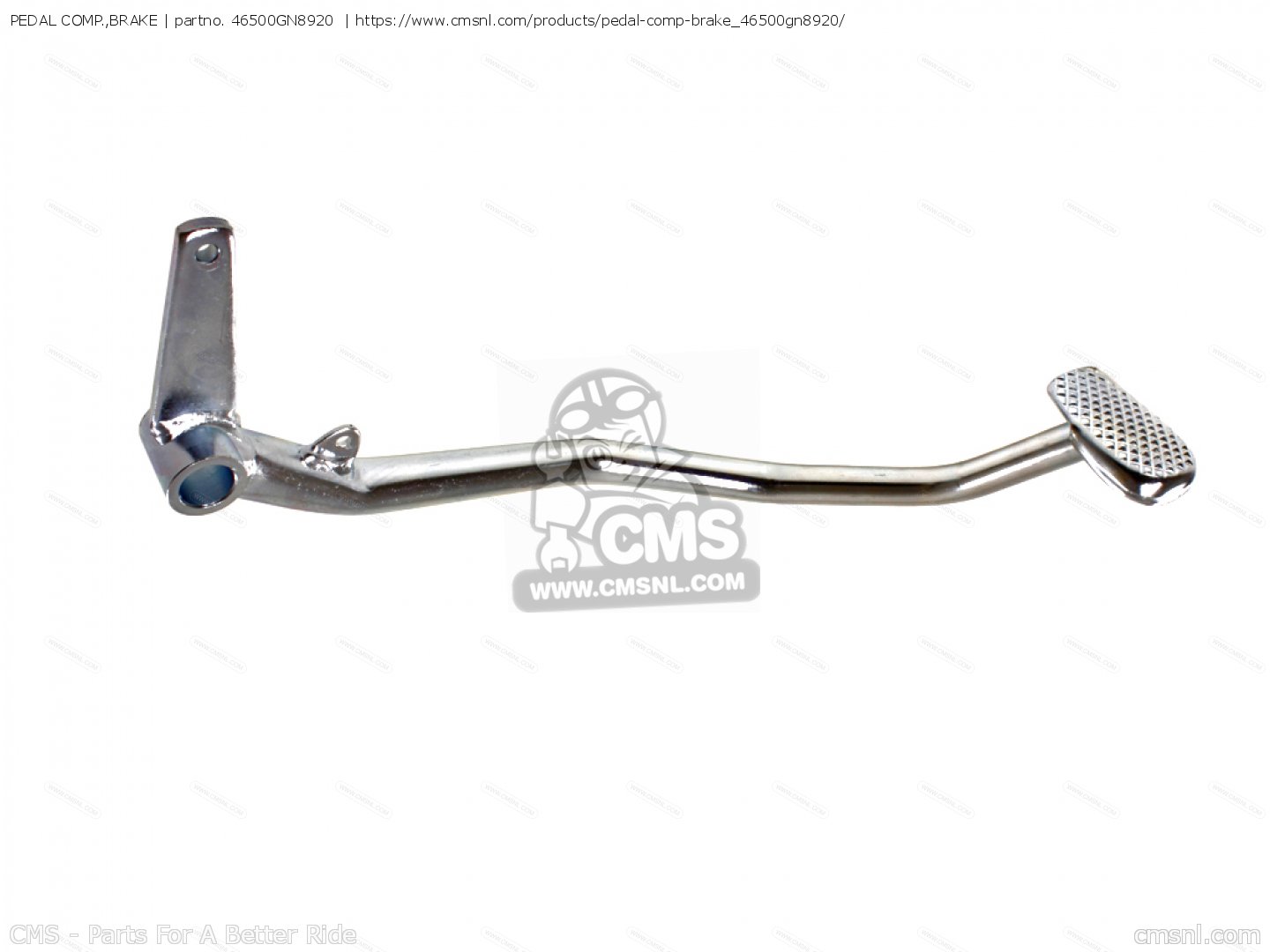 PEDAL COMP.,BRAKE for C100M2 ASTREA INDONESIA - order at CMSNL