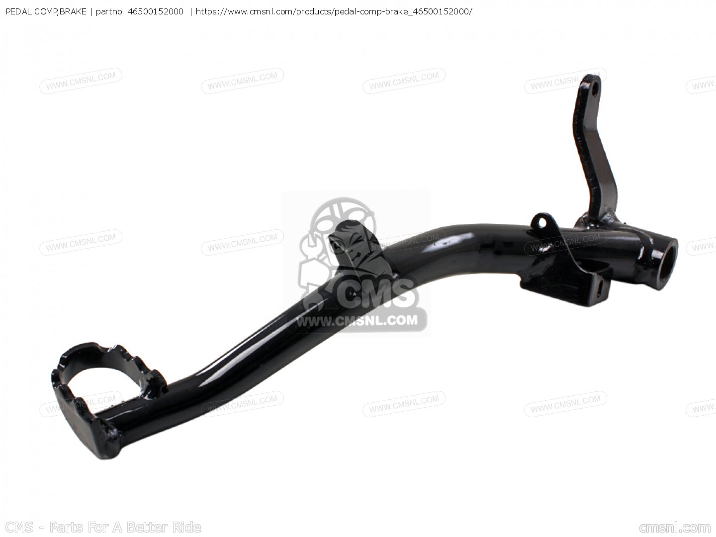 46500152000: PEDAL COMP,BRAKE Honda - buy the 46500-152-000 at CMSNL