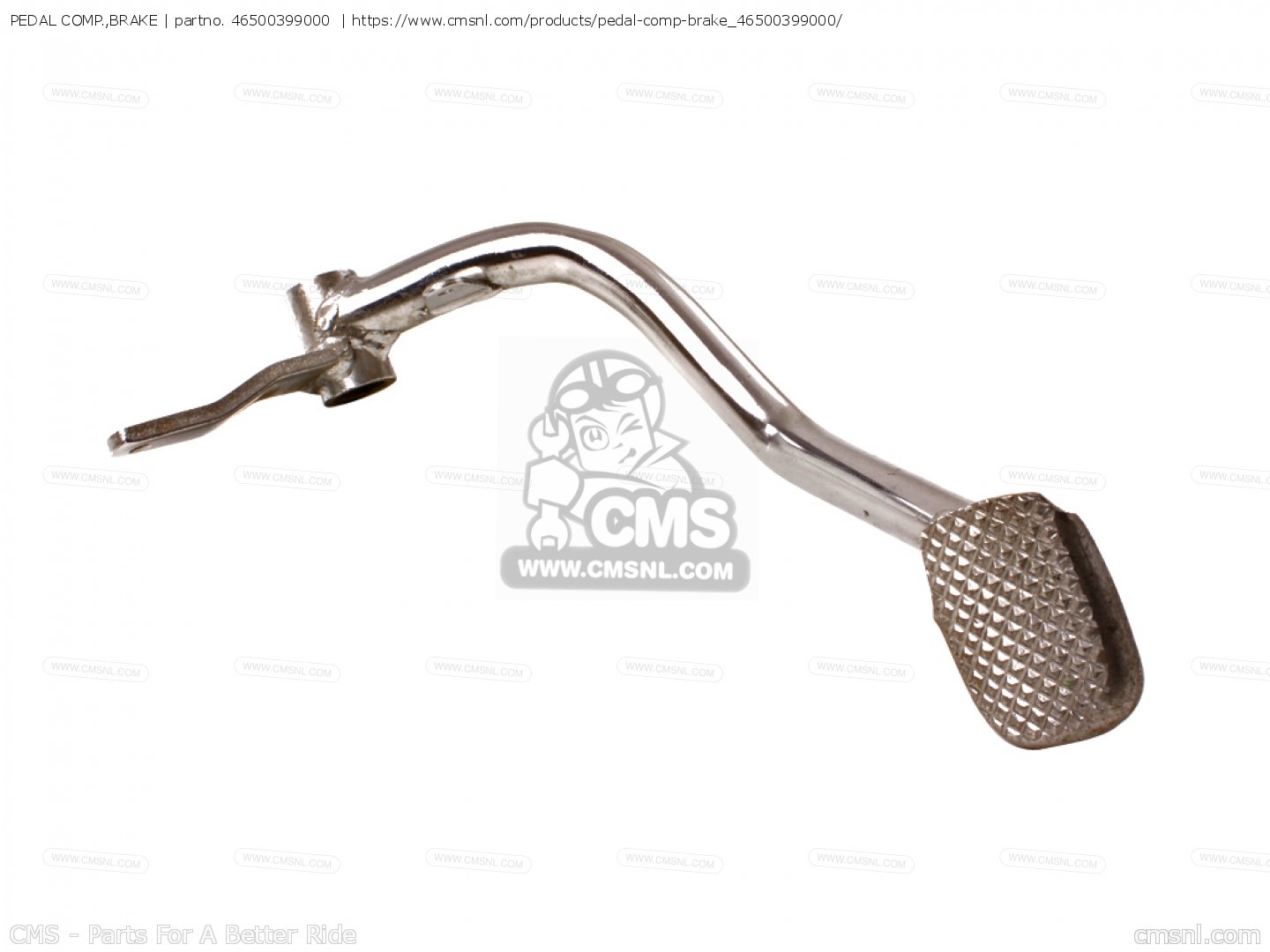 PEDAL COMP.,BRAKE for Honda - order at CMSNL