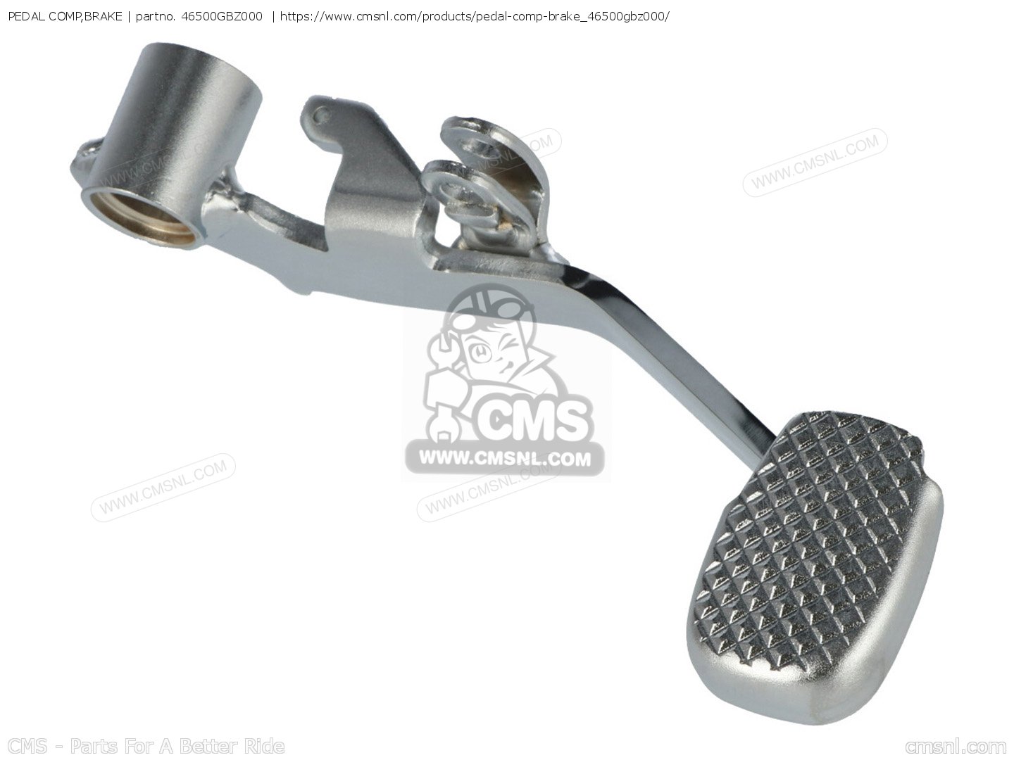 PEDAL COMP,BRAKE for Honda - order at CMSNL