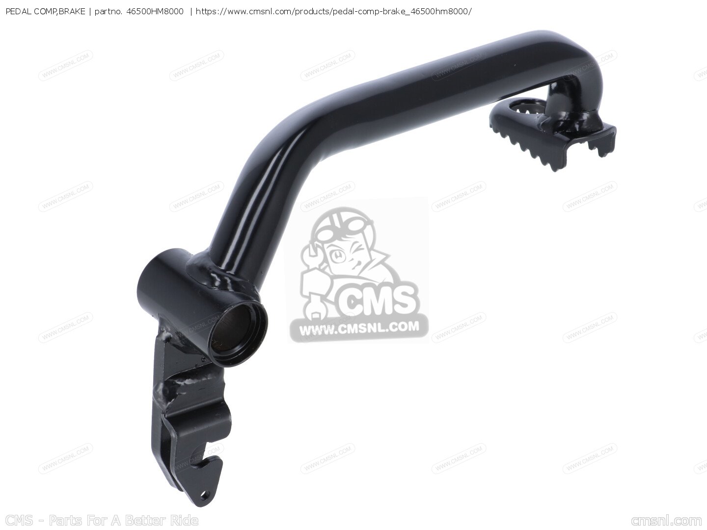 46500HM8000: Pedal Comp,brake Honda - buy the 46500-HM8-000 at CMSNL