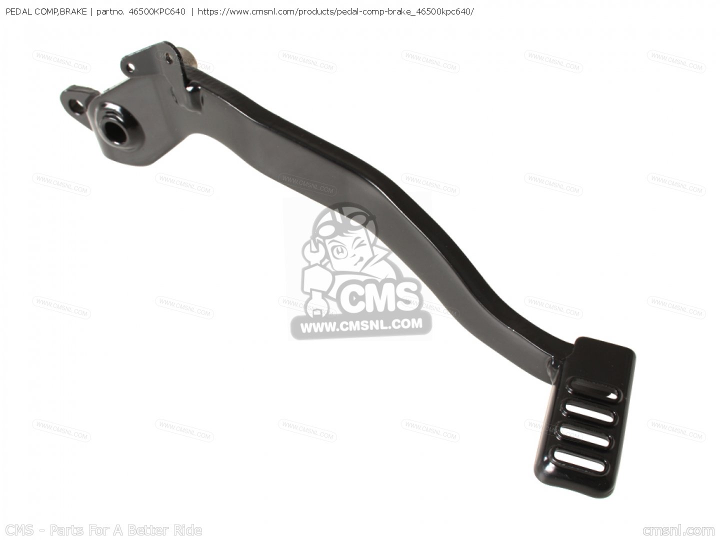 PEDAL COMP,BRAKE for XL125V VARADERO 2009 (9) ENGLAND / TYPE 2 MKH ...