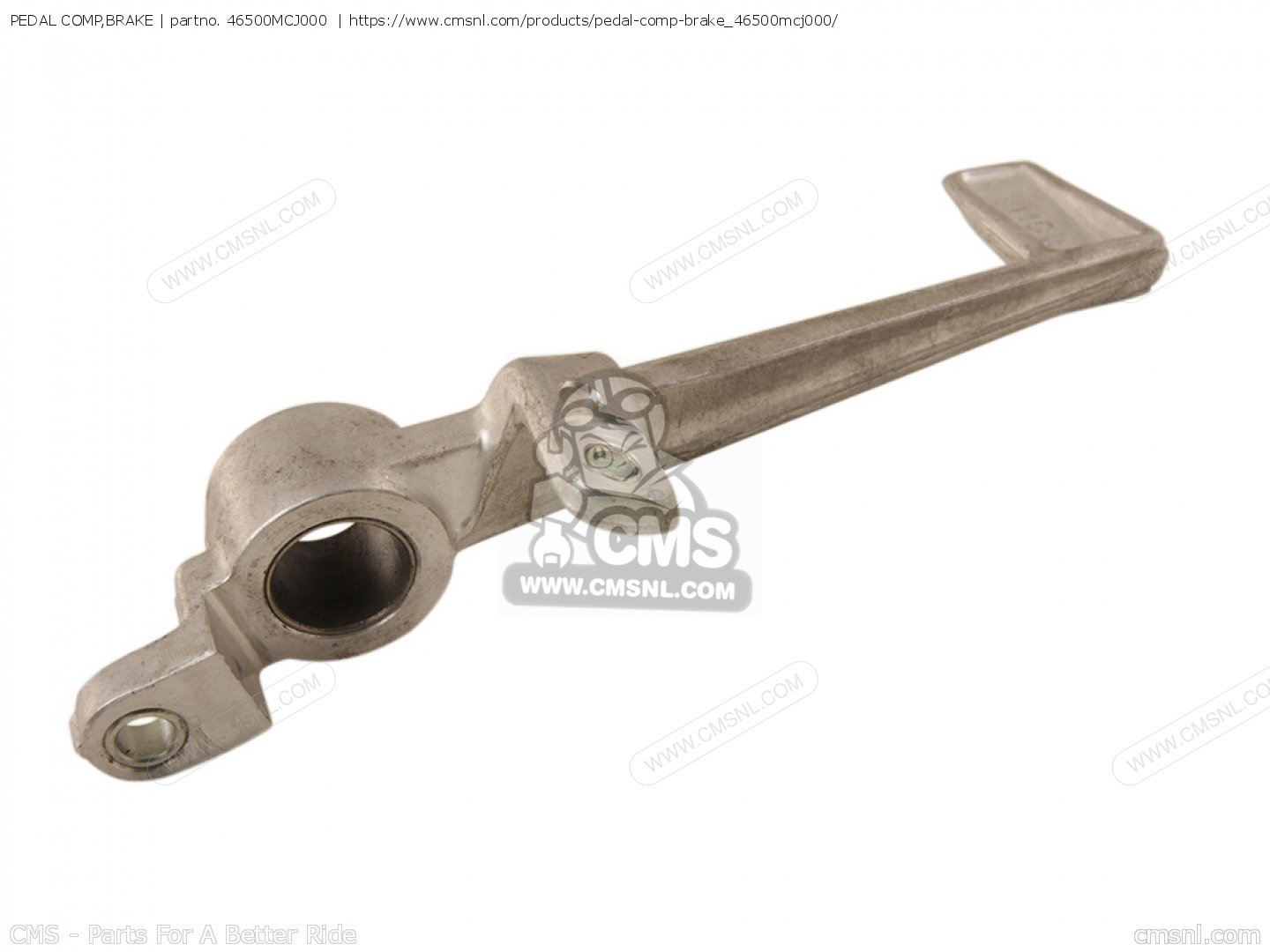 46500MCJ000: Pedal Comp,brake Honda - buy the 46500-MCJ-000 at CMSNL