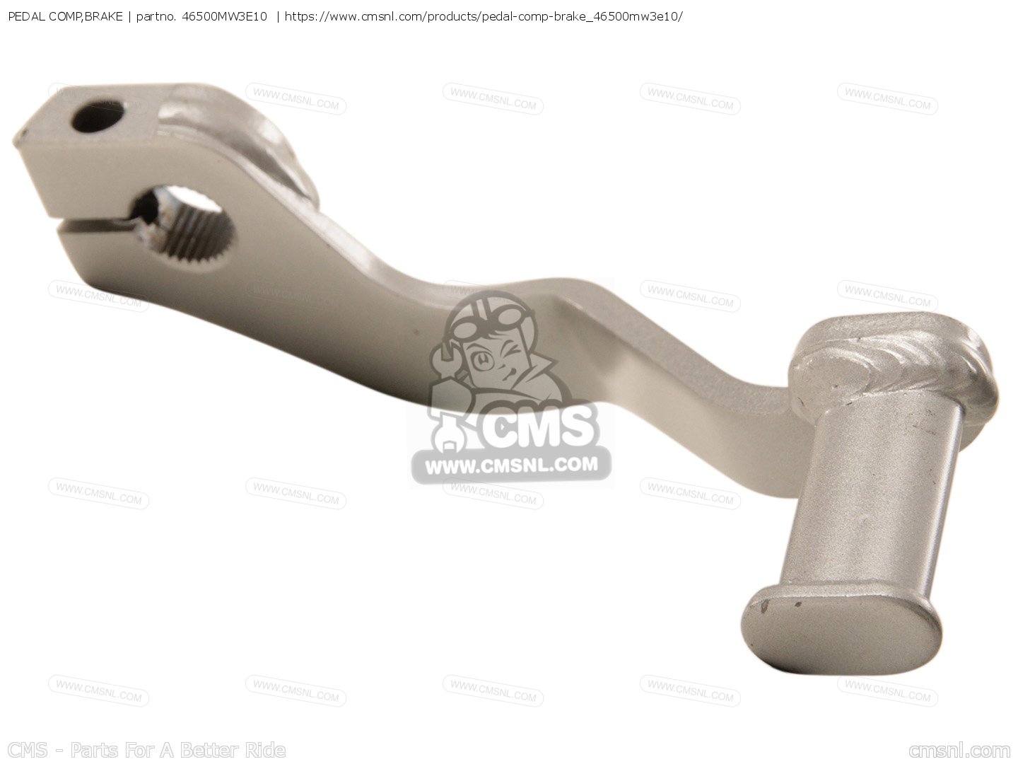 PEDAL COMP,BRAKE for CB750FIIT RC42 JAPANESE DOMESTIC - order at CMSNL