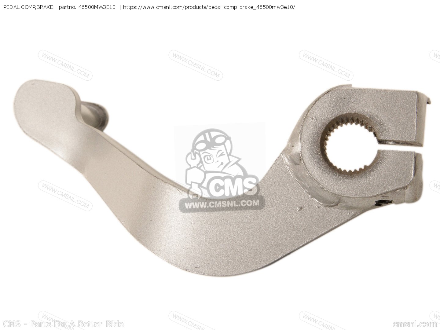 PEDAL COMP,BRAKE for CB750FIIT RC42 JAPANESE DOMESTIC - order at CMSNL