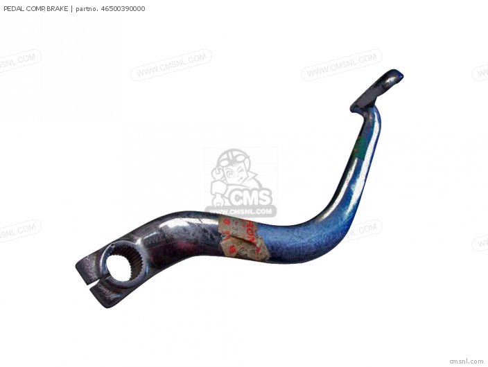 46500390000: PEDAL COMP,BRAKE Honda - buy the 46500-390-000 at CMSNL