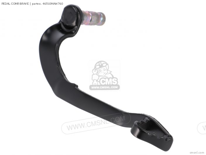 46510MAW760: Pedal Comp,brake Honda - buy the 46510-MAW-760 at CMSNL