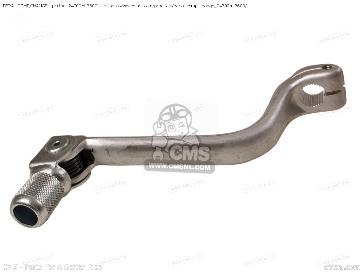 24700ML3600: PEDAL COMP,CHANGE Honda - buy the 24700-ML3-600 at CMSNL