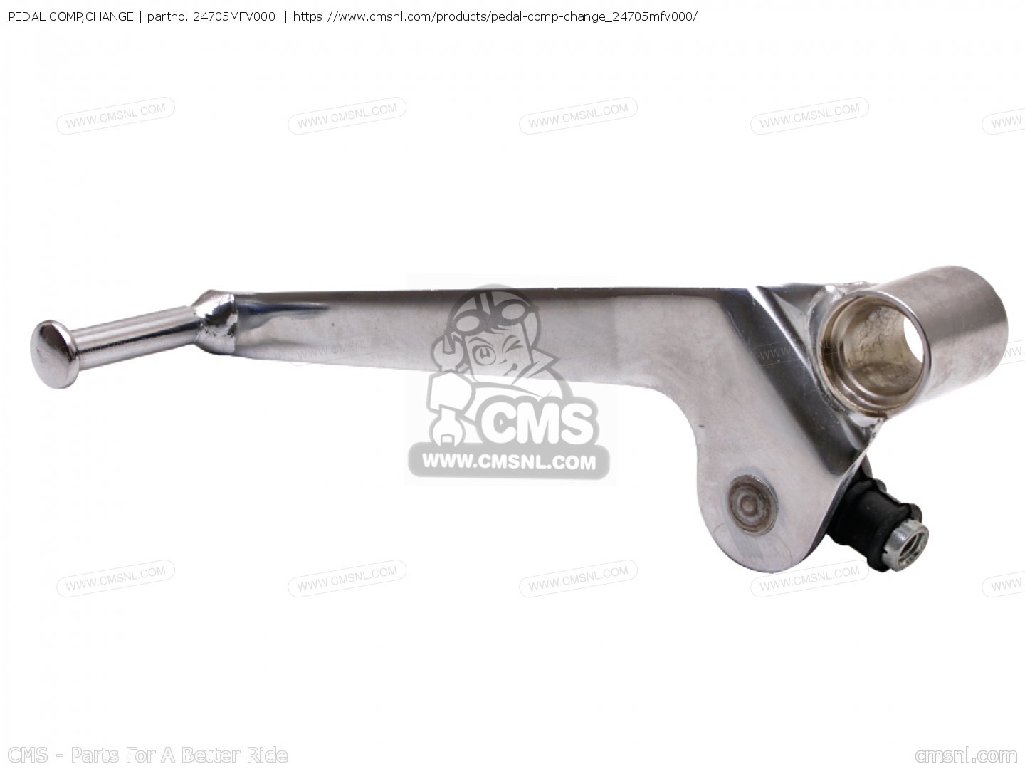 24705MFV000: PEDAL COMP,CHANGE Honda - buy the 24705-MFV-000 at CMSNL