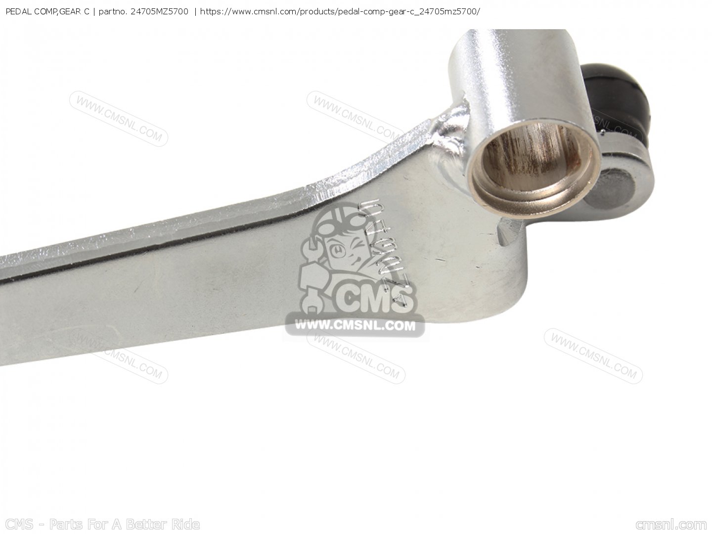 24705MZ5700: PEDAL COMP,GEAR C Honda - buy the 24705-MZ5-700 at CMSNL
