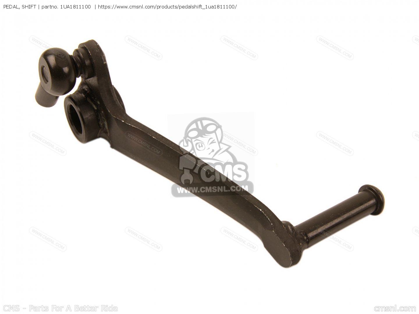 1UA1811100: PEDAL, SHIFT Yamaha - buy the 1UA-18111-00-00 at CMSNL