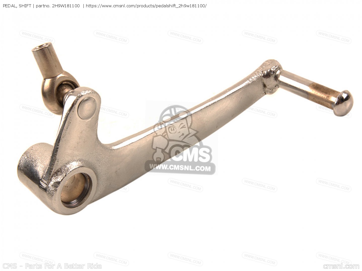 2H9W181100: PEDAL, SHIFT Yamaha - buy the 2H9-W1811-00-00 at CMSNL