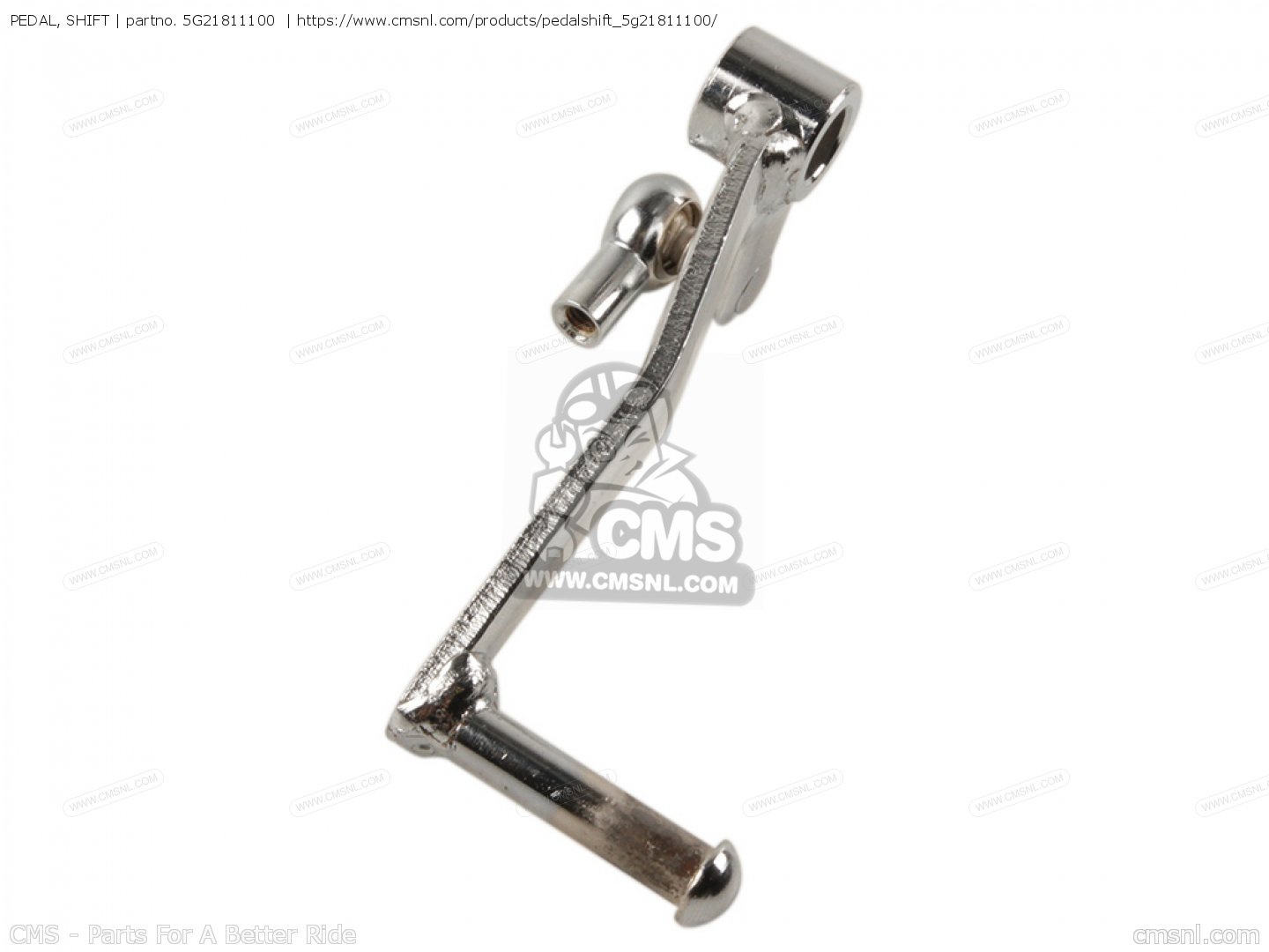 5G21811100: PEDAL, SHIFT Yamaha - buy the 5G2-18111-00-00 at CMSNL