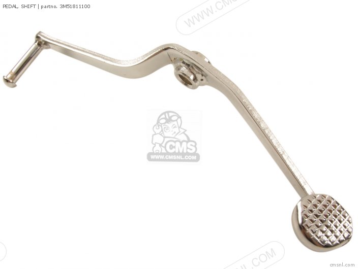 3M51811100: PEDAL, SHIFT Yamaha - buy the 3M5-18111-00-00 at CMSNL