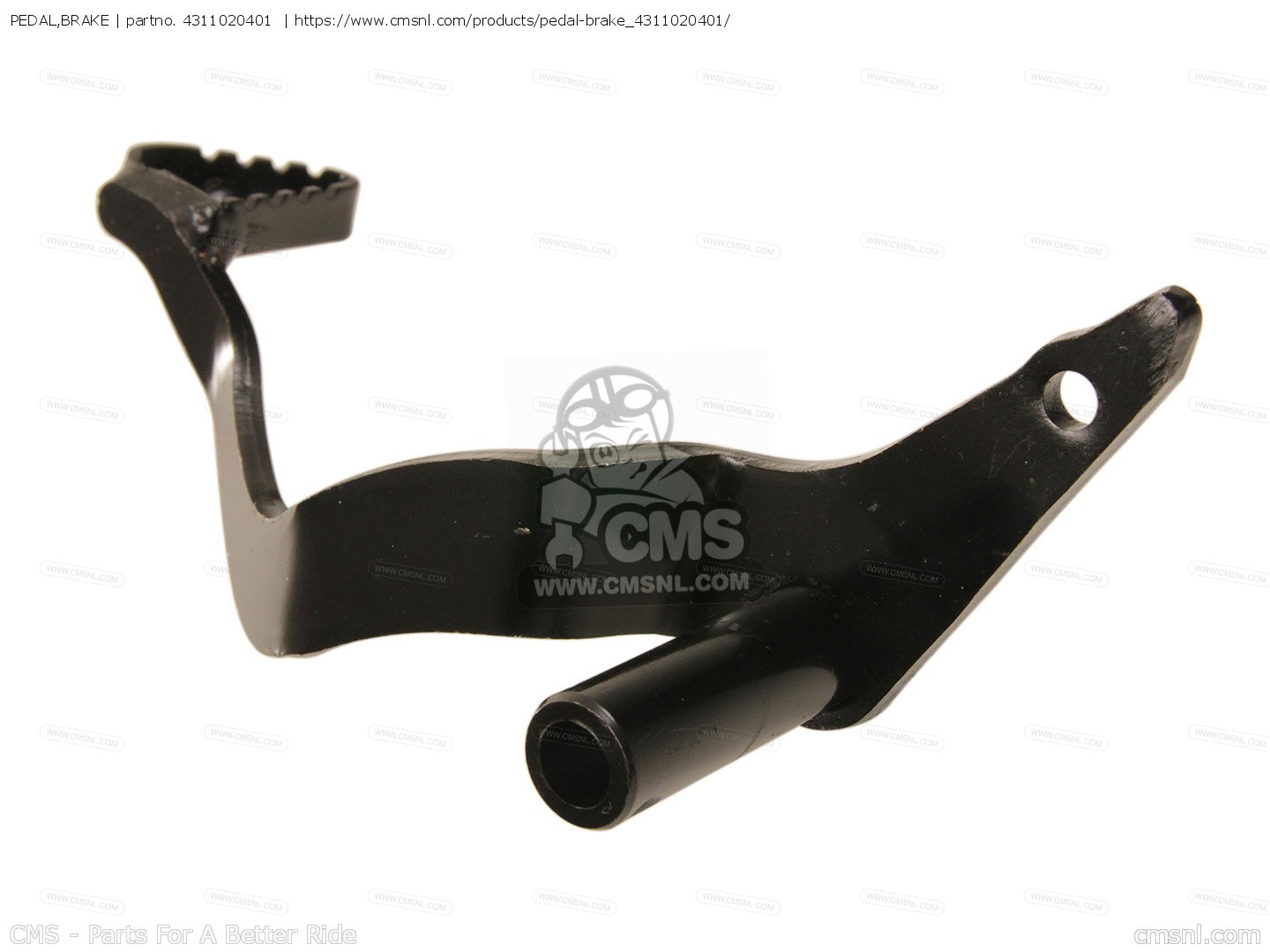4311020401: Pedal,brake Suzuki - buy the 43110-20401 at CMSNL
