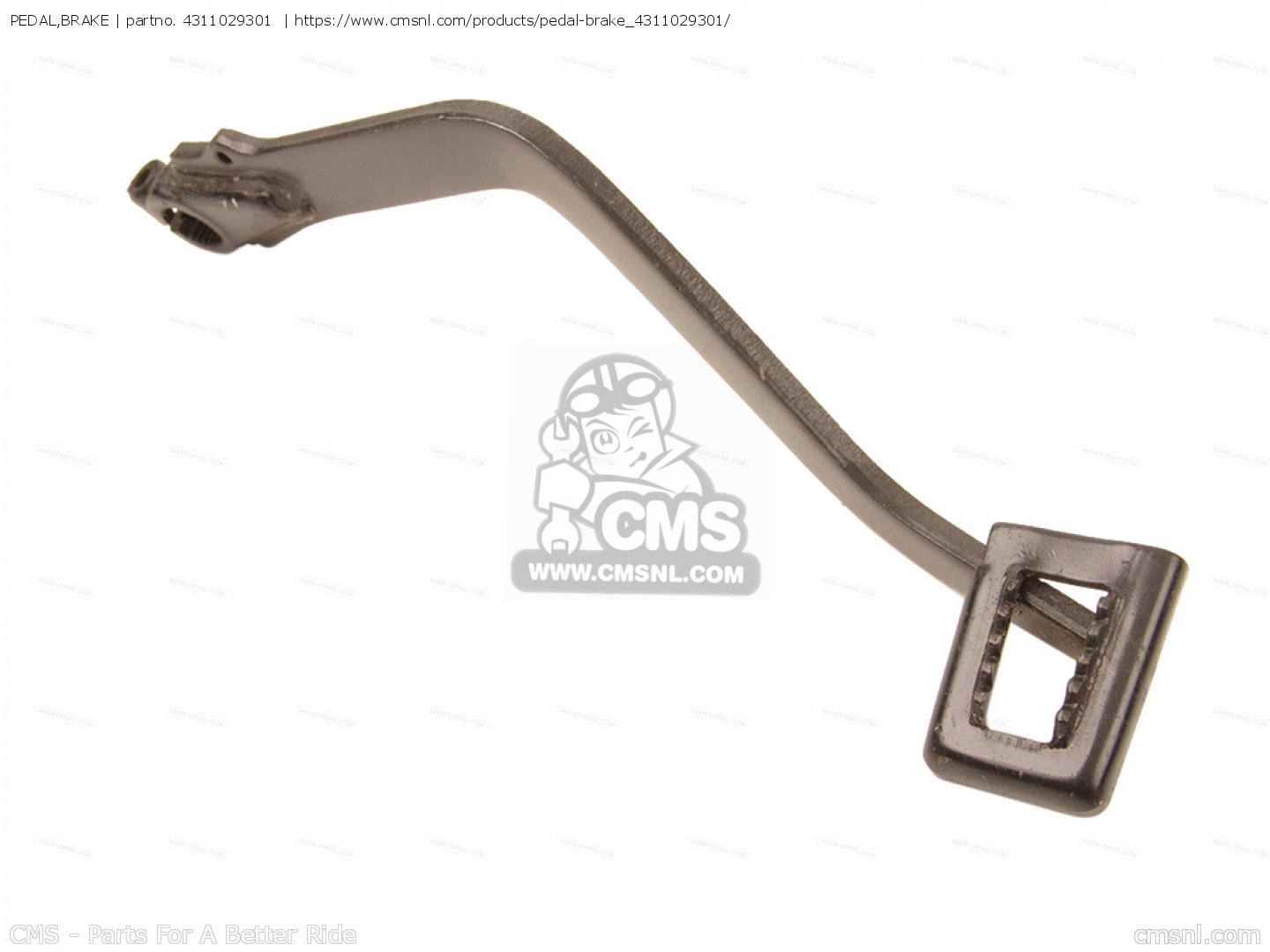 4311029301: Pedal,brake Suzuki - buy the 43110-29301 at CMSNL