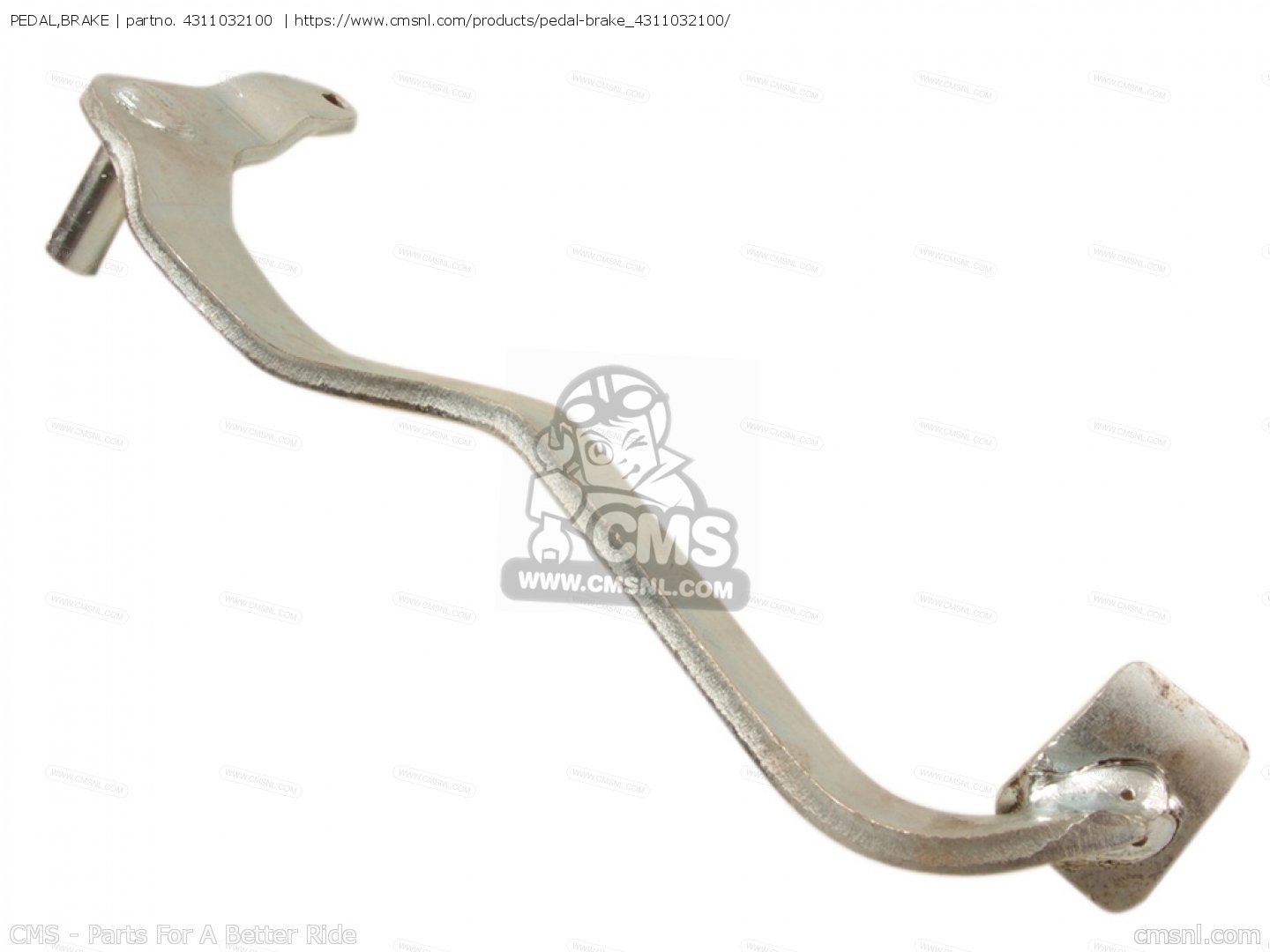 4311032100: Pedal,brake Suzuki - buy the 43110-32100 at CMSNL