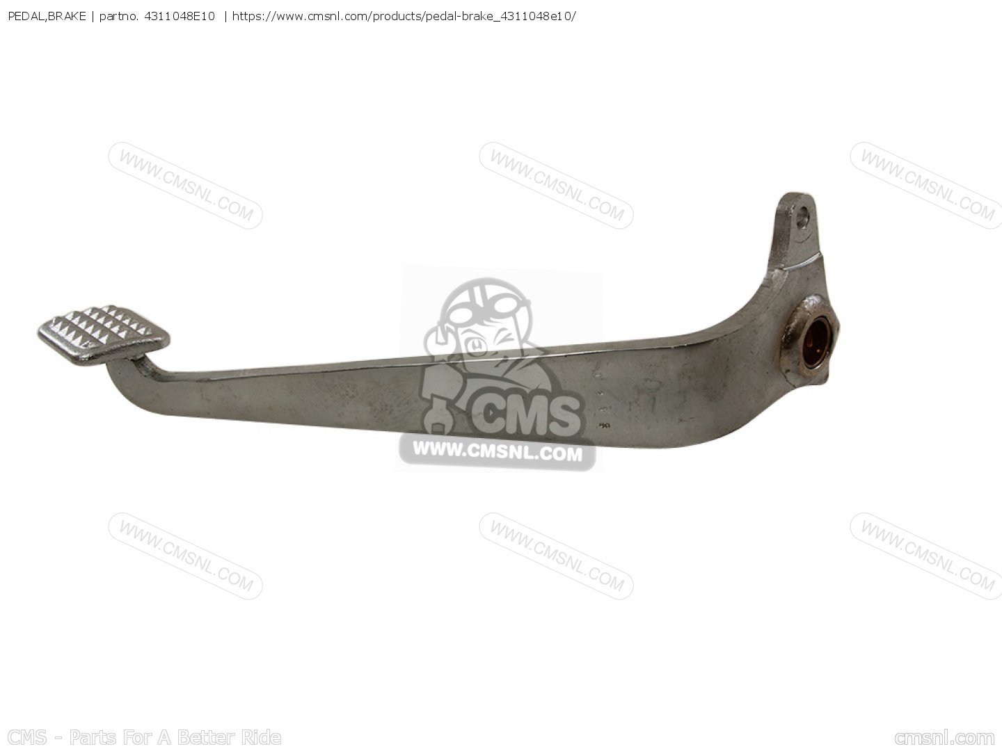 4311048E10: PEDAL,BRAKE Suzuki - buy the 43110-48E10 at CMSNL