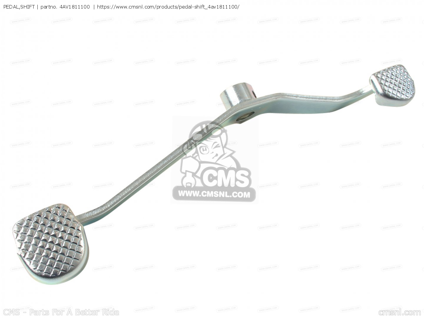 4AV1811100: PEDAL,SHIFT Yamaha - buy the 4AV-18111-00-00 at CMSNL