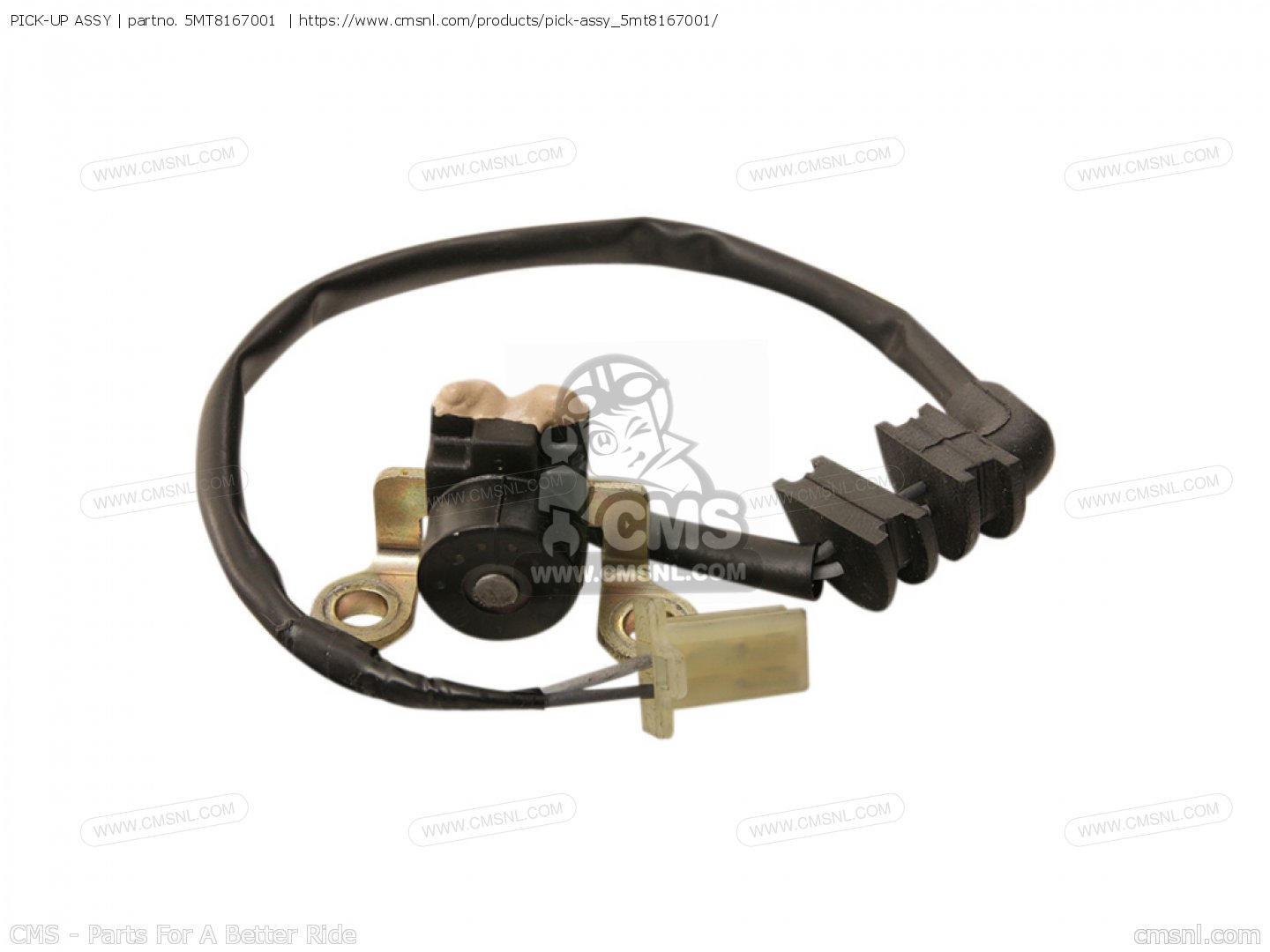 5MT8167001: Pick-up Assy Yamaha - buy the 5MT-81670-01-00 at CMSNL