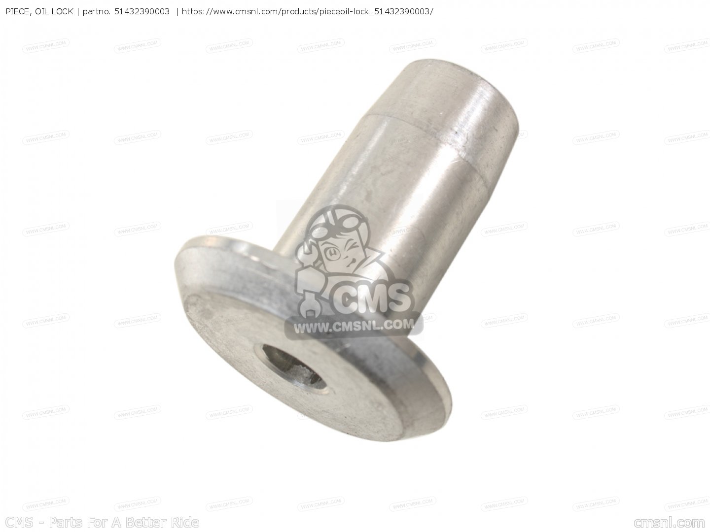 51432390003: PIECE, OIL LOCK Honda - buy the 51432-390-003 at CMSNL