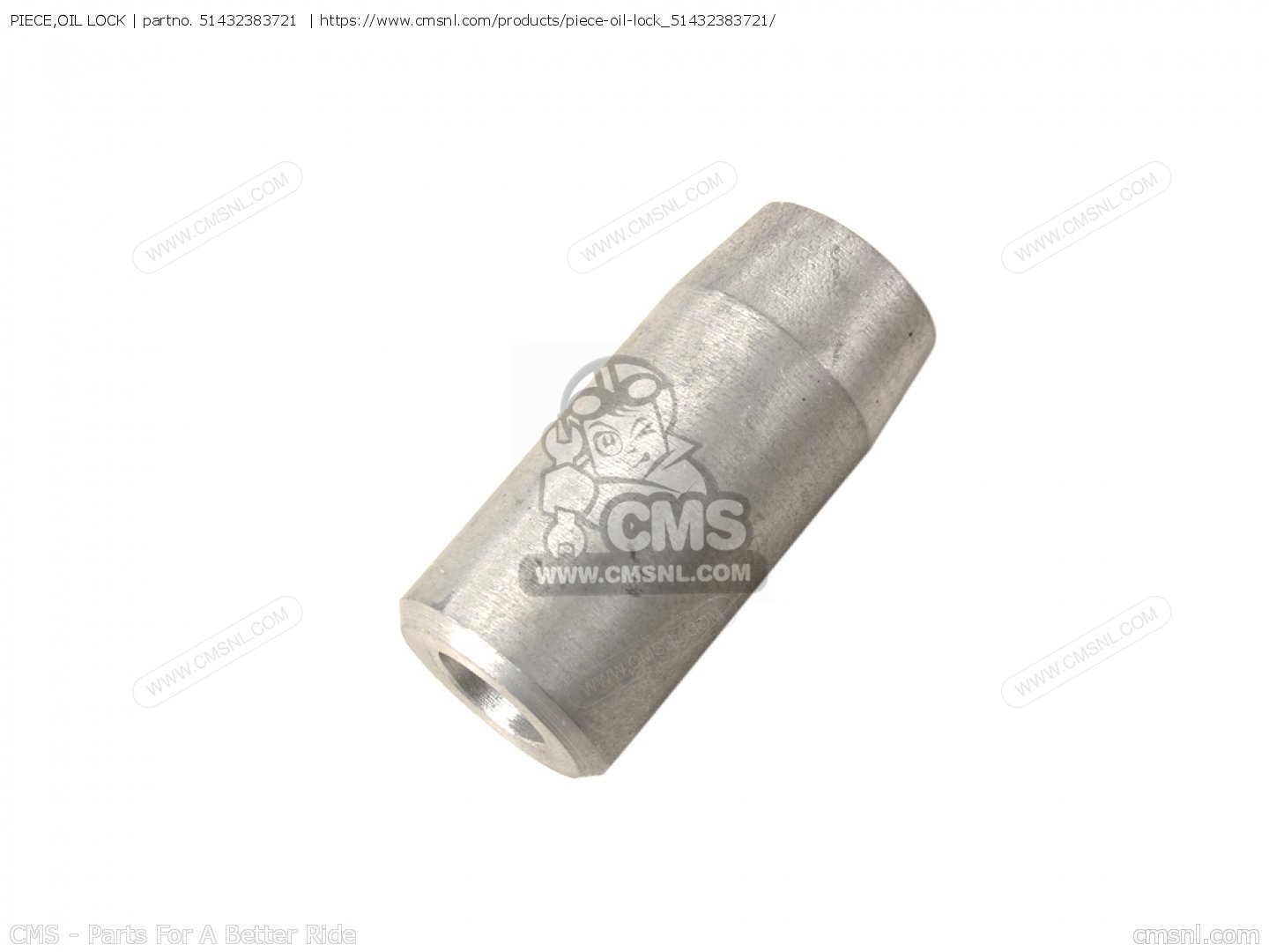 51432383721: PIECE,OIL LOCK Honda - buy the 51432-383-721 at CMSNL