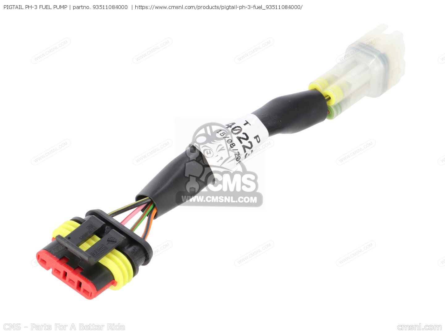 PIGTAIL PH-3 FUEL PUMP for KTM - order at CMSNL