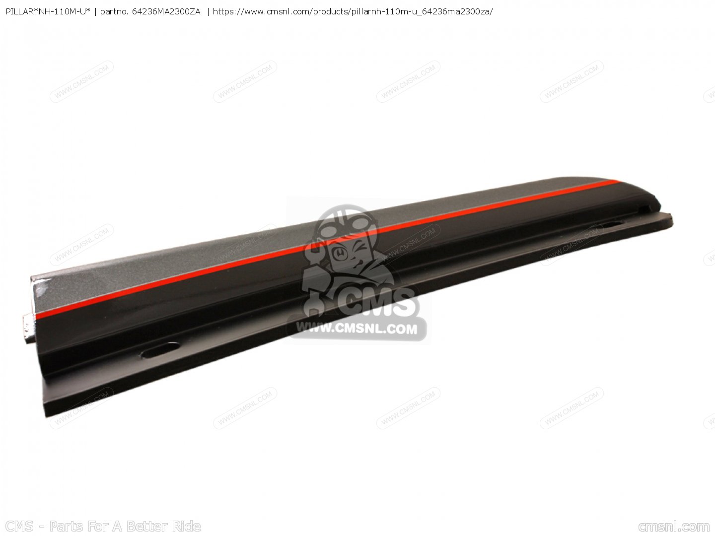 64236MA2300ZA: PILLAR*NH-110M-U* Honda - buy the 64236-MA2-300ZA at CMSNL