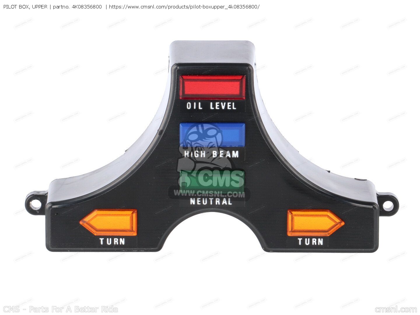 4K08356800: PILOT BOX, UPPER Yamaha - buy the 4K0-83568-00-00 at CMSNL