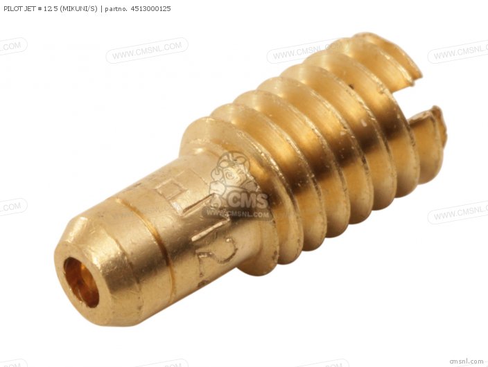 4513000125: Pilot Jet #12.5 (mikuni/s) Kitaco - buy the 451-3000125 at ...