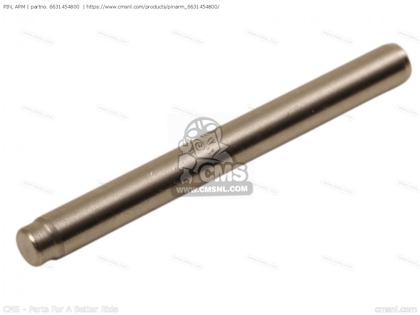 6631454800: PIN, ARM Yamaha - buy the 663-14548-00-00 at CMSNL