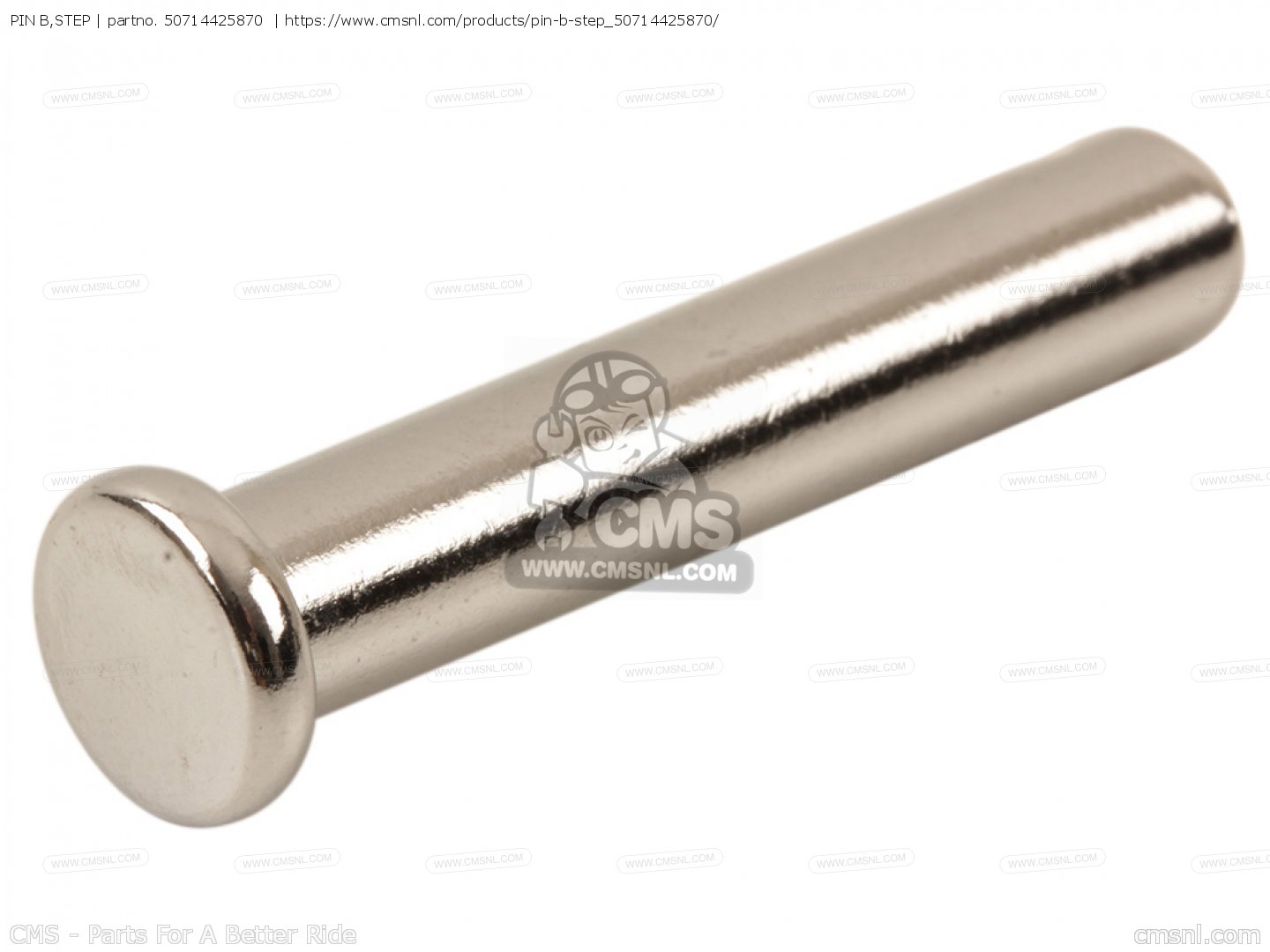 50714425870: PIN B,STEP Honda - buy the 50714-425-870 at CMSNL