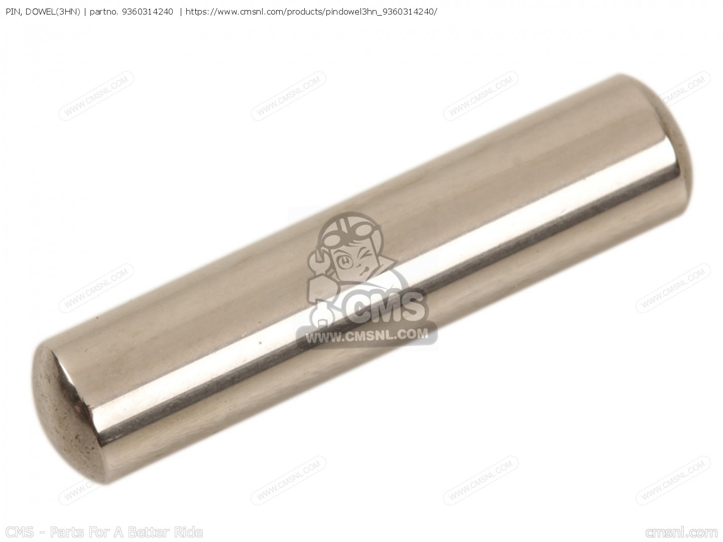 PIN, DOWEL(3HN) for Yamaha - order at CMSNL