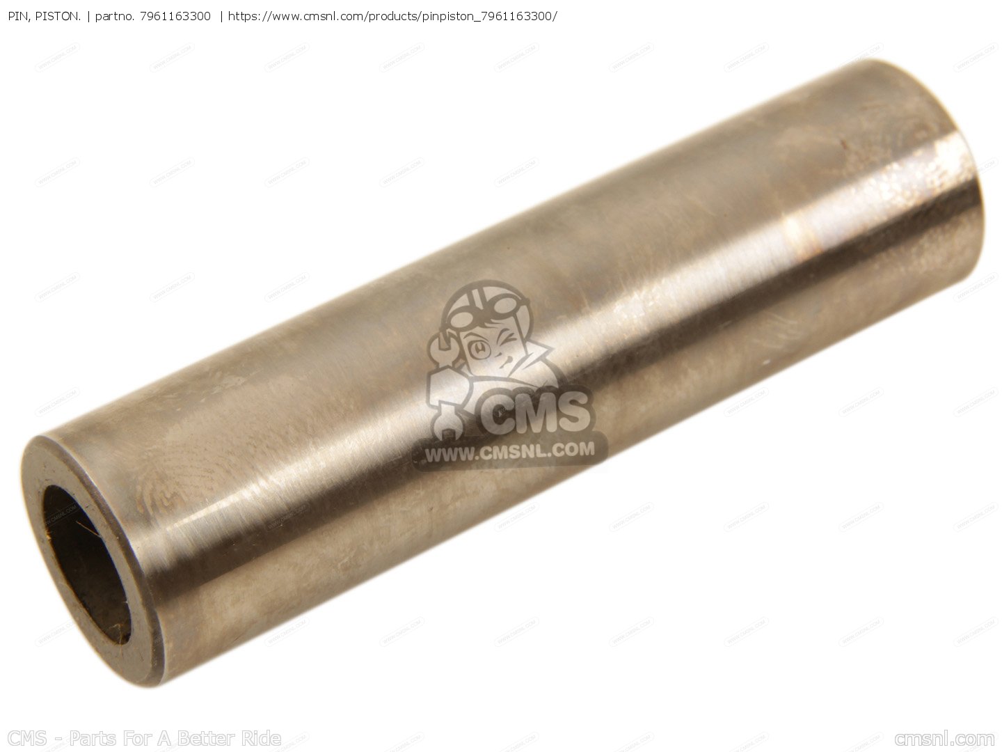 7961163300: PIN, PISTON. Yamaha - buy the 796-11633-00-00 at CMSNL