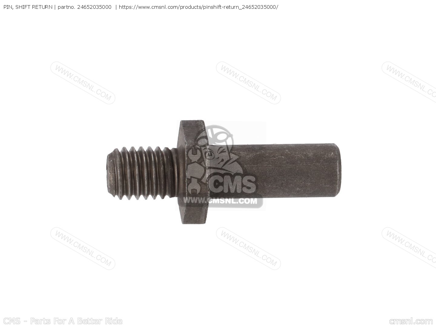 24652035000: PIN, SHIFT RETURN Honda - buy the 24652-035-000 at CMSNL