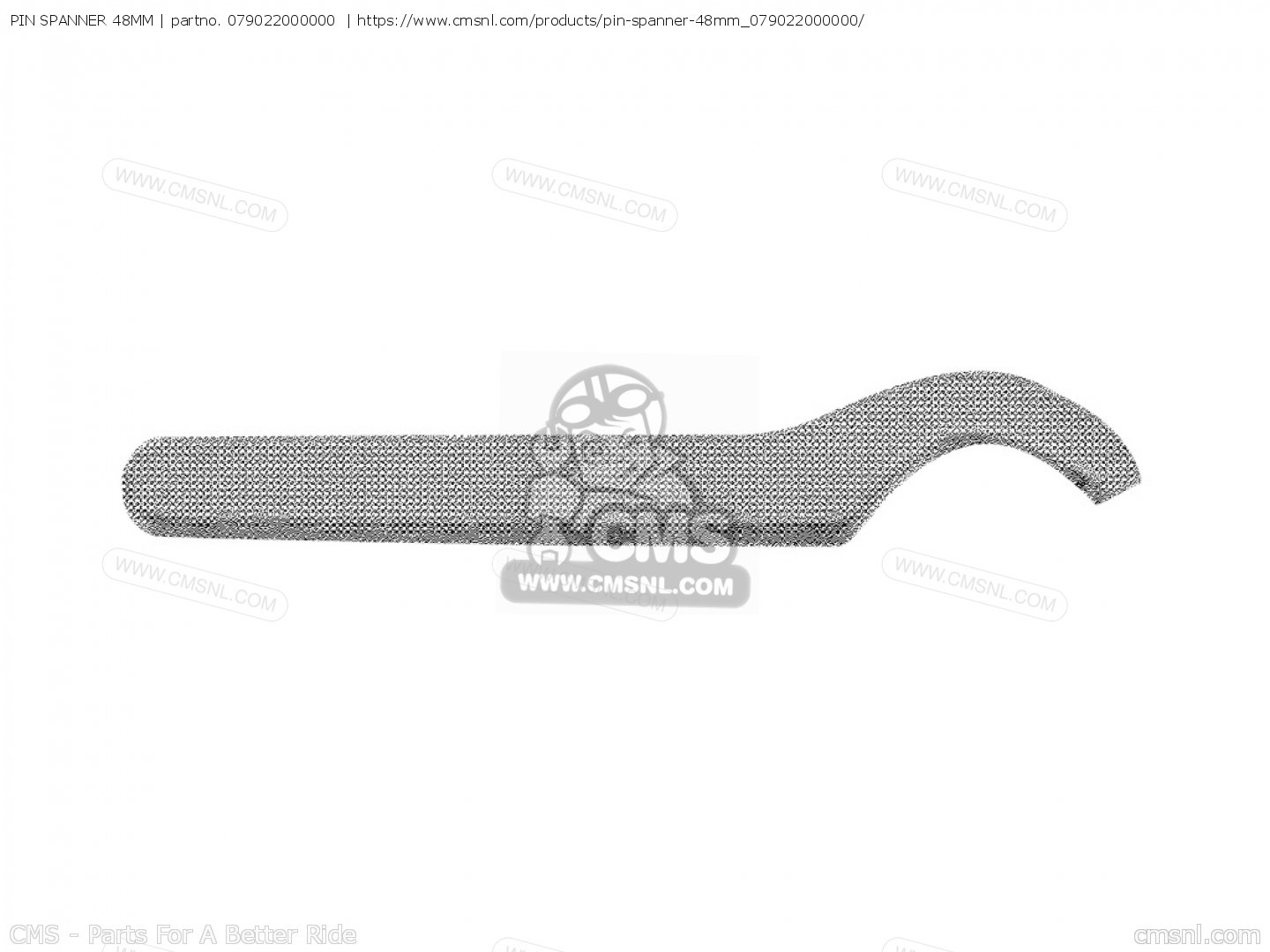 PIN SPANNER 48MM for Honda - order at CMSNL